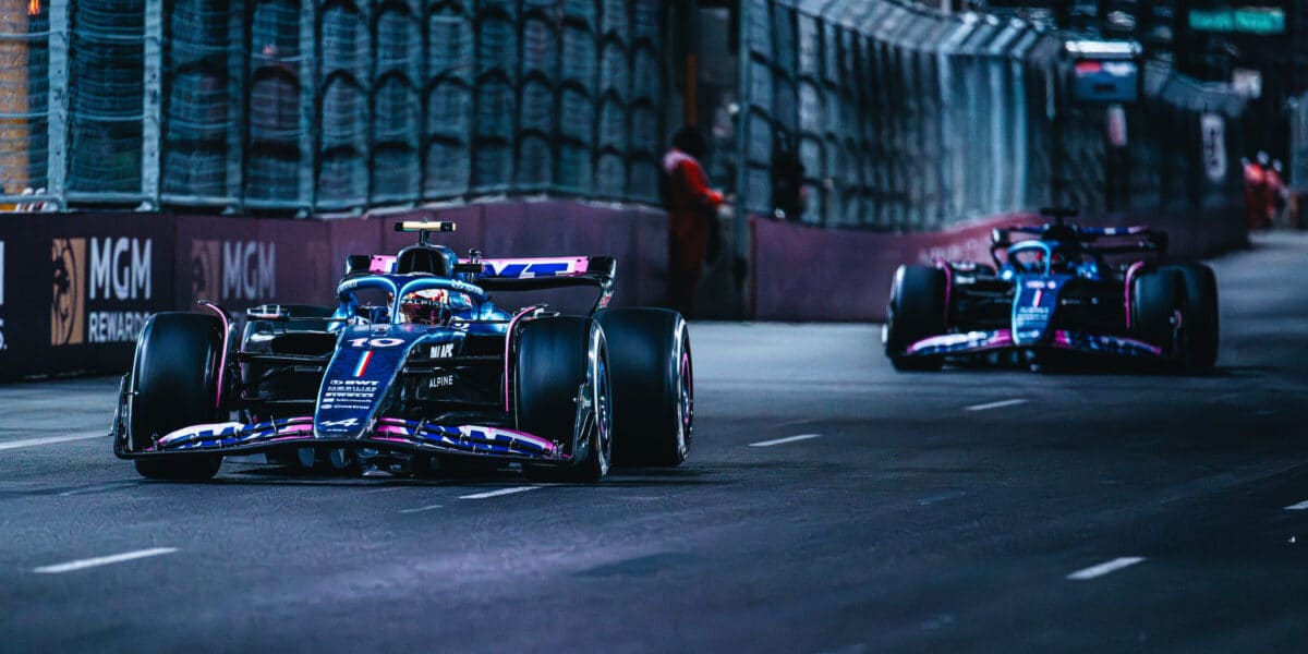 Alpine v Las Vegas experimentoval s Gaslyho vozem - SvětFormule.cz